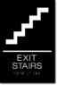 EXIT STAIRS Sign | ADA Sign Factory