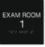 EXAM ROOM NUMBER Sign | ADA Sign Factory