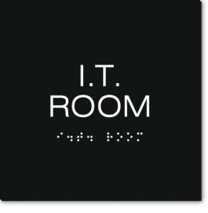 Room Description Building Signs | ADA Sign Factory