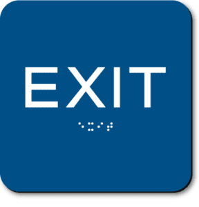 EXIT Sign | ADA Sign Factory